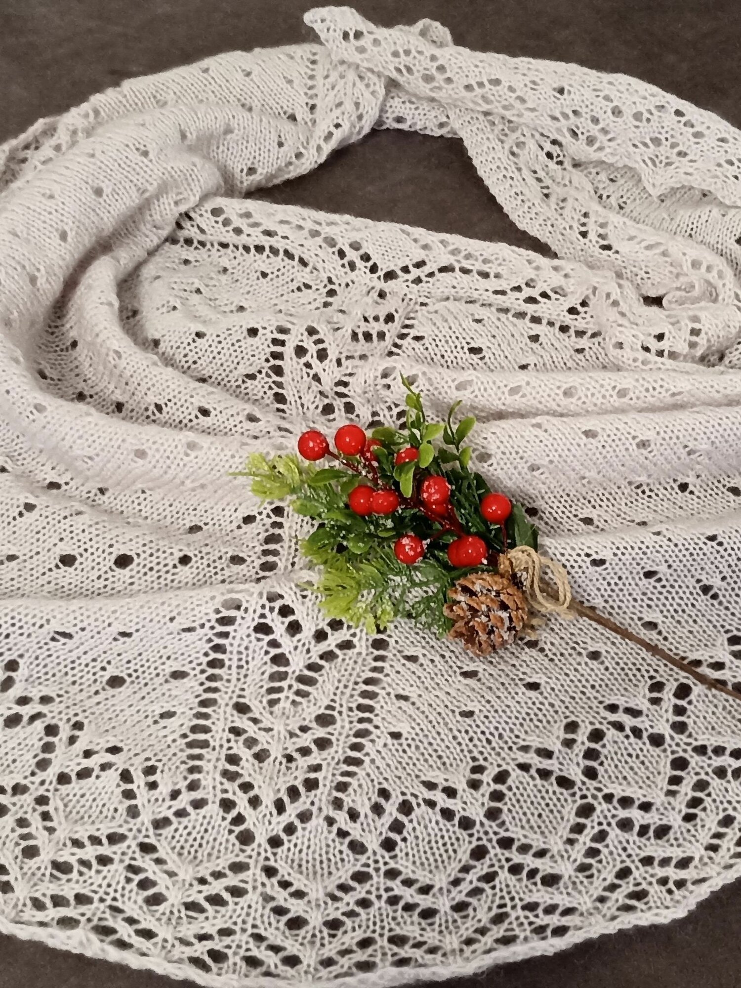 Шаль Осень-зима 2025 для женщин