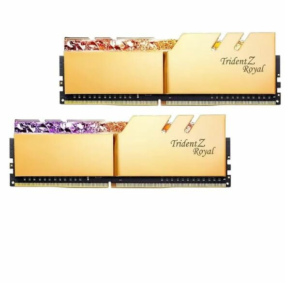 Оперативная память G.Skill Trident Z Royal (F4-4266C19D-16GTRG) DIMM DDR4 16 ГБ - DDR4, 8 ГБ х 2 шт, 4266 МГц