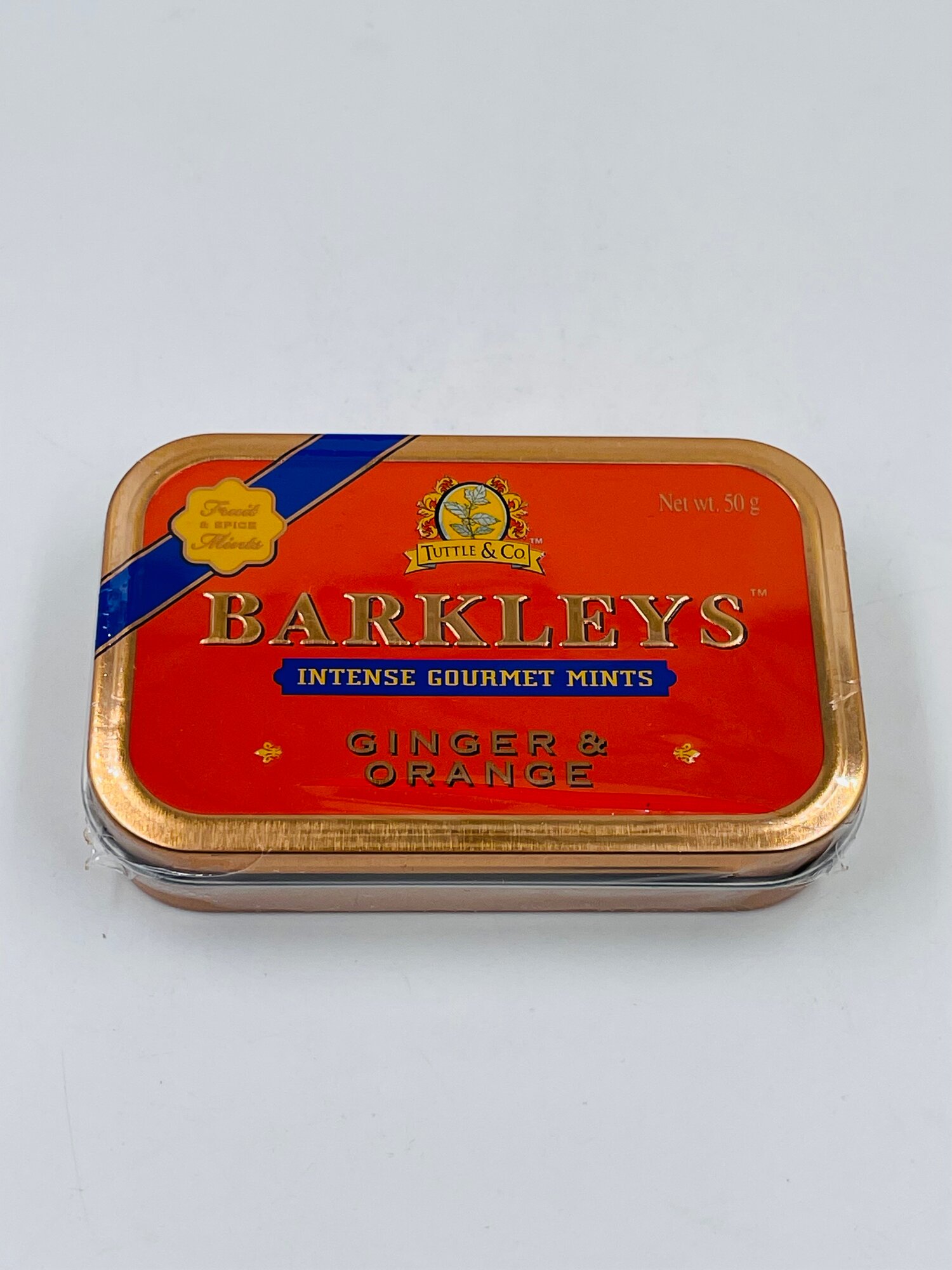 Barkleys Леденцы Ginger&Orange имбирь с апельсином 50 г (Нидерланды)