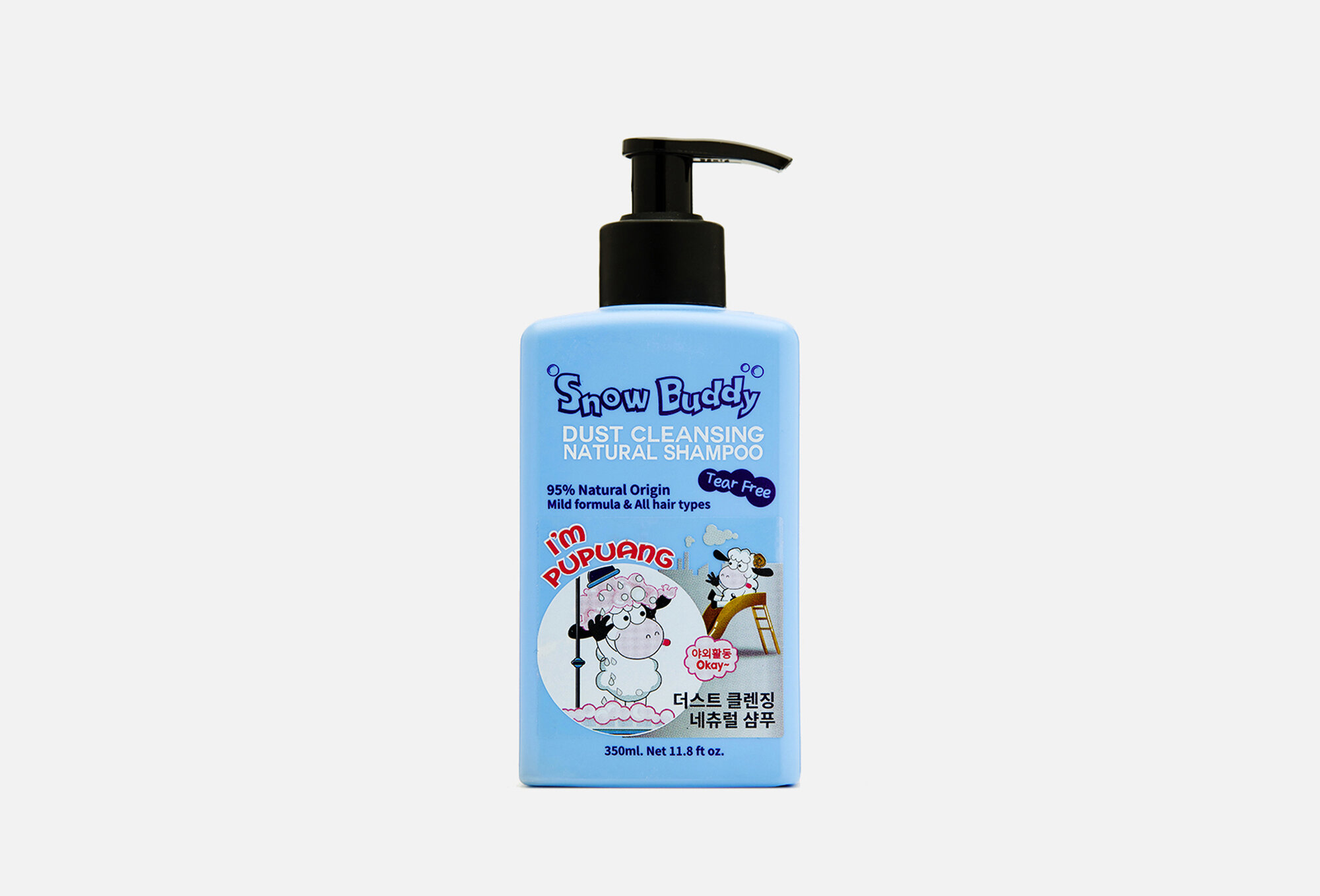 Детский шампунь SNOW BUDDY Natural Dust Cleansing Shampoo 350 мл