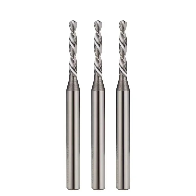 Микро сверло твердосплавное левое 2.04mm, Coated right