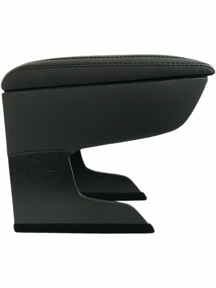 Подлокотник Lada granta / kalina II кожаный (черный, перфорированная крышка), оригинал, для лада гранта / калина 2