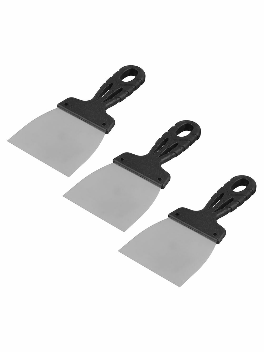 Шпатель малярный 100 мм с пластиковой ручкой (128594) (3 шт.)