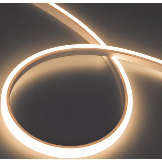 Лента герметичная Arlight WAVE-TOP-PU-A144-10x10mm 24V Warm3500 (5 W/m, IP68, 1m, wire x1) (, Вывод боковой, 3 года)
