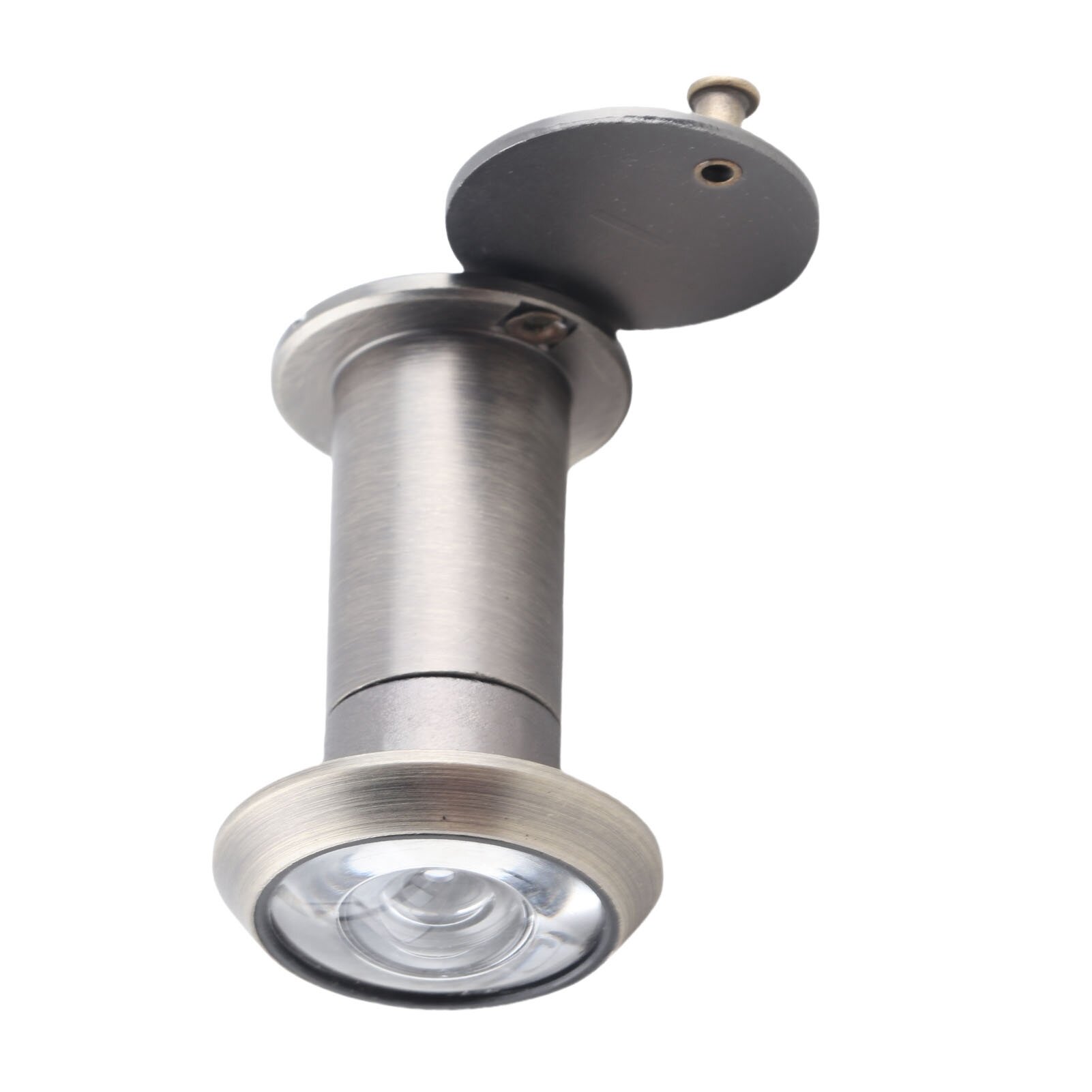 Дверной глазок с широким углом обзора 200 градусов и прочной крышкой для конфиденциальности, зеленая бронза