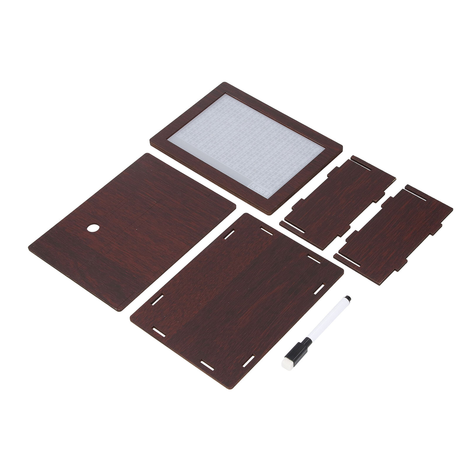 Копилка для денег с подсчетом монет, футляр для хранения наличных денег, деревянный орнамент для всех возрастов, темно-коричневый цвет, 5000 долларов