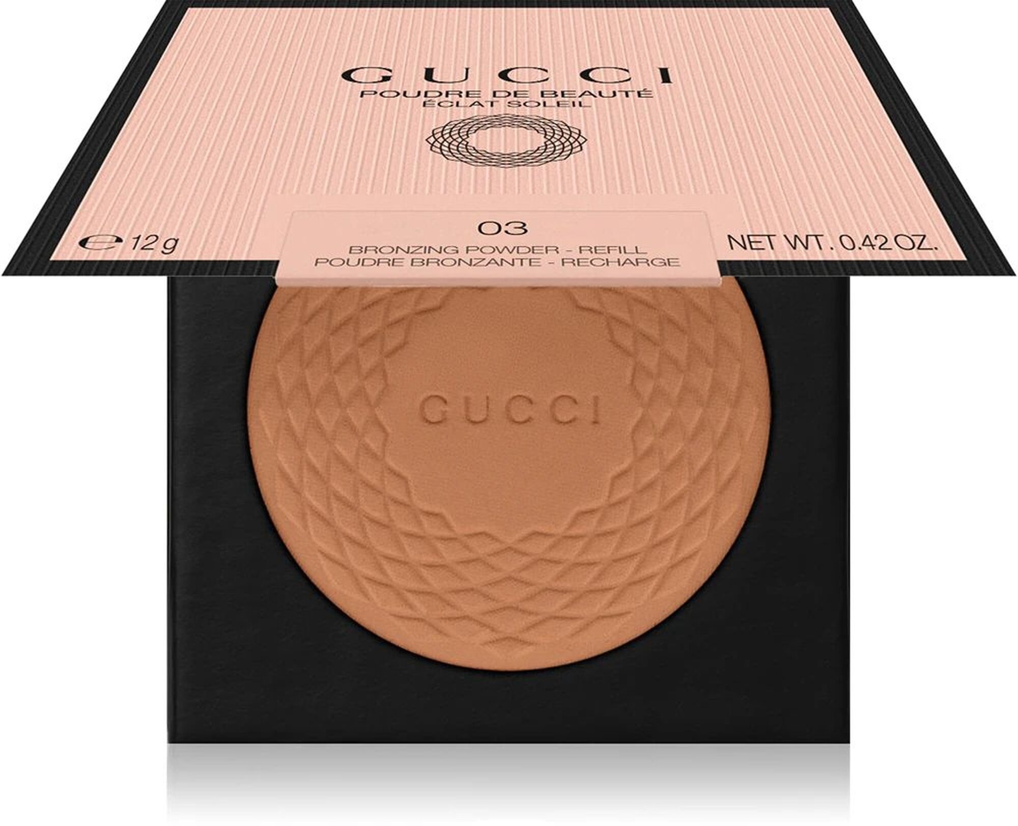 Gucci Beauty Пудра - сменный блок Poudre De Beaute Eclat Soleil Powder/оттенок 03
