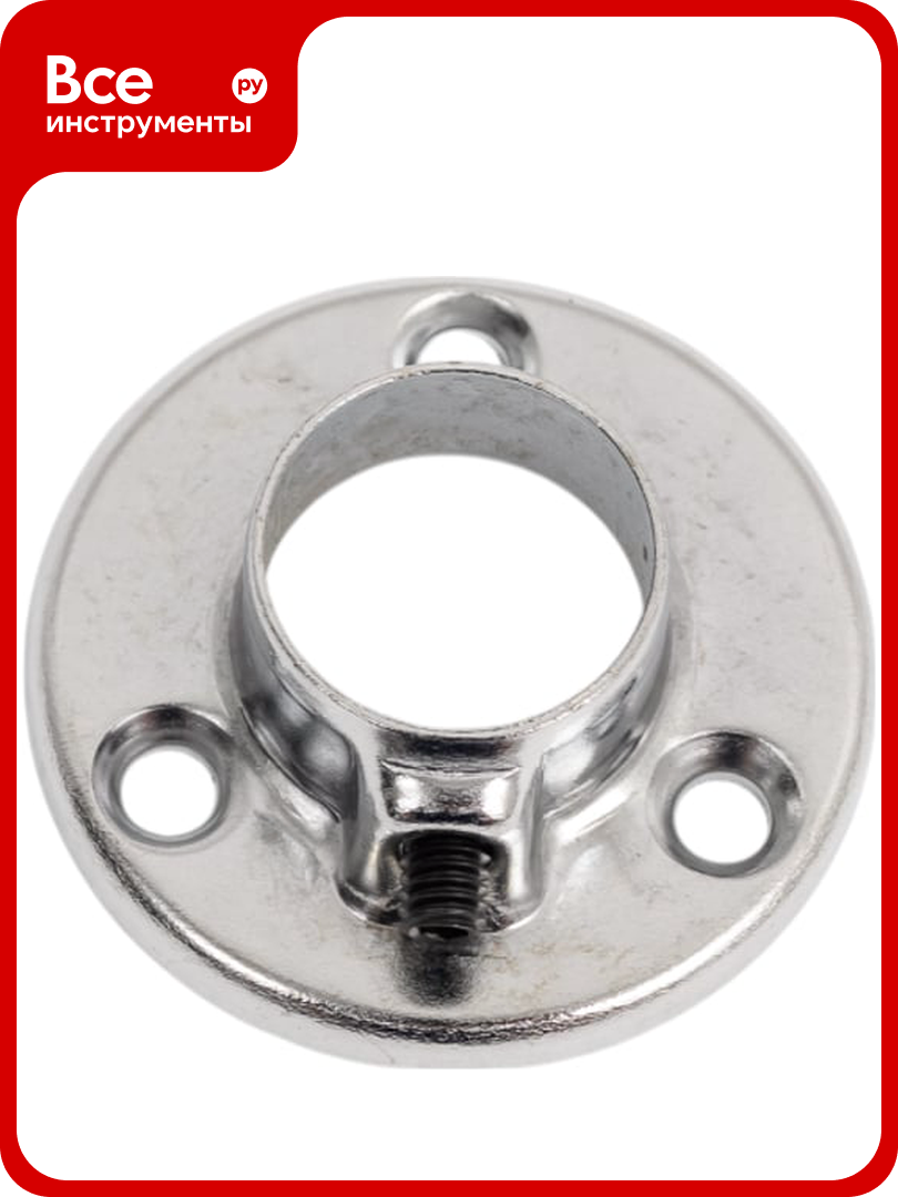 Крепление, STARFIX, STARFIX розетка, трубы d16 мм, хром, 2 шт SMF-7887, трубы используется для установки, (розетка)