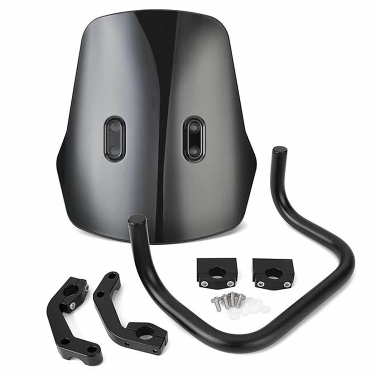 Лобовое Стекло Мотоцикла Для Honda CRF 250L/S 250M CRF250L/S 2021 CRF250L/S 2022 CRF250M CRF300L Черный