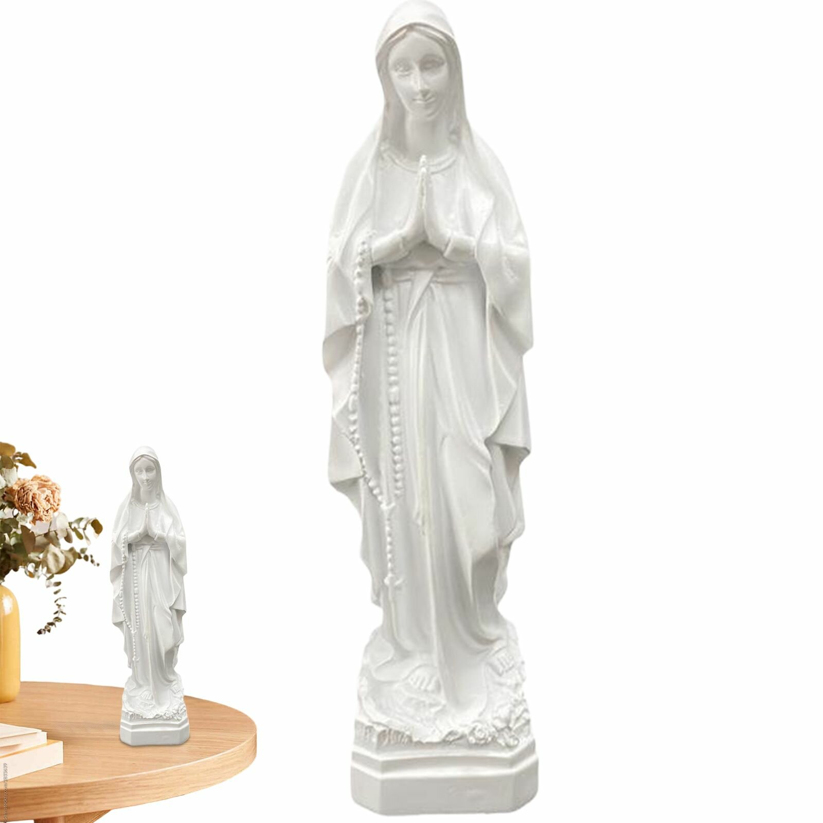 Статуэтка Девы Марии, религиозная статуэтка, декор для прихо