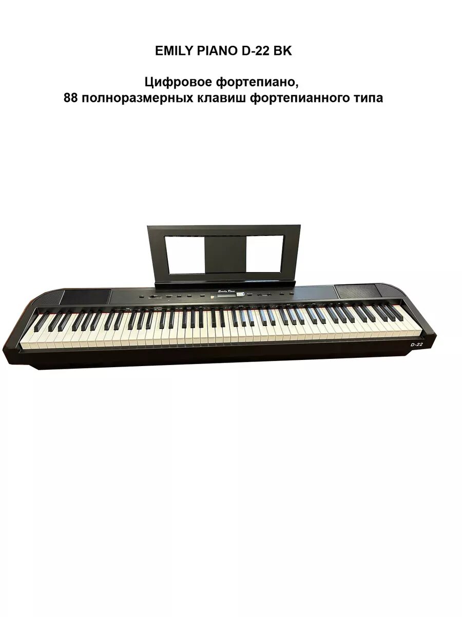 EMILY PIANO D-22 BK Цифровое фортепиано