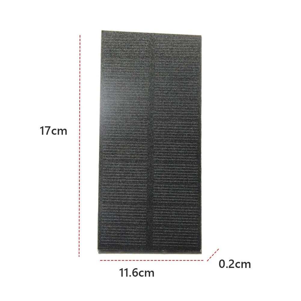 Монокристаллическая солнечная панель 1,3 Вт 5 В портативное зарядное устройство для солнечной панели легкие микро солнечные панели для путешествий, кемпинга, пешего туризма