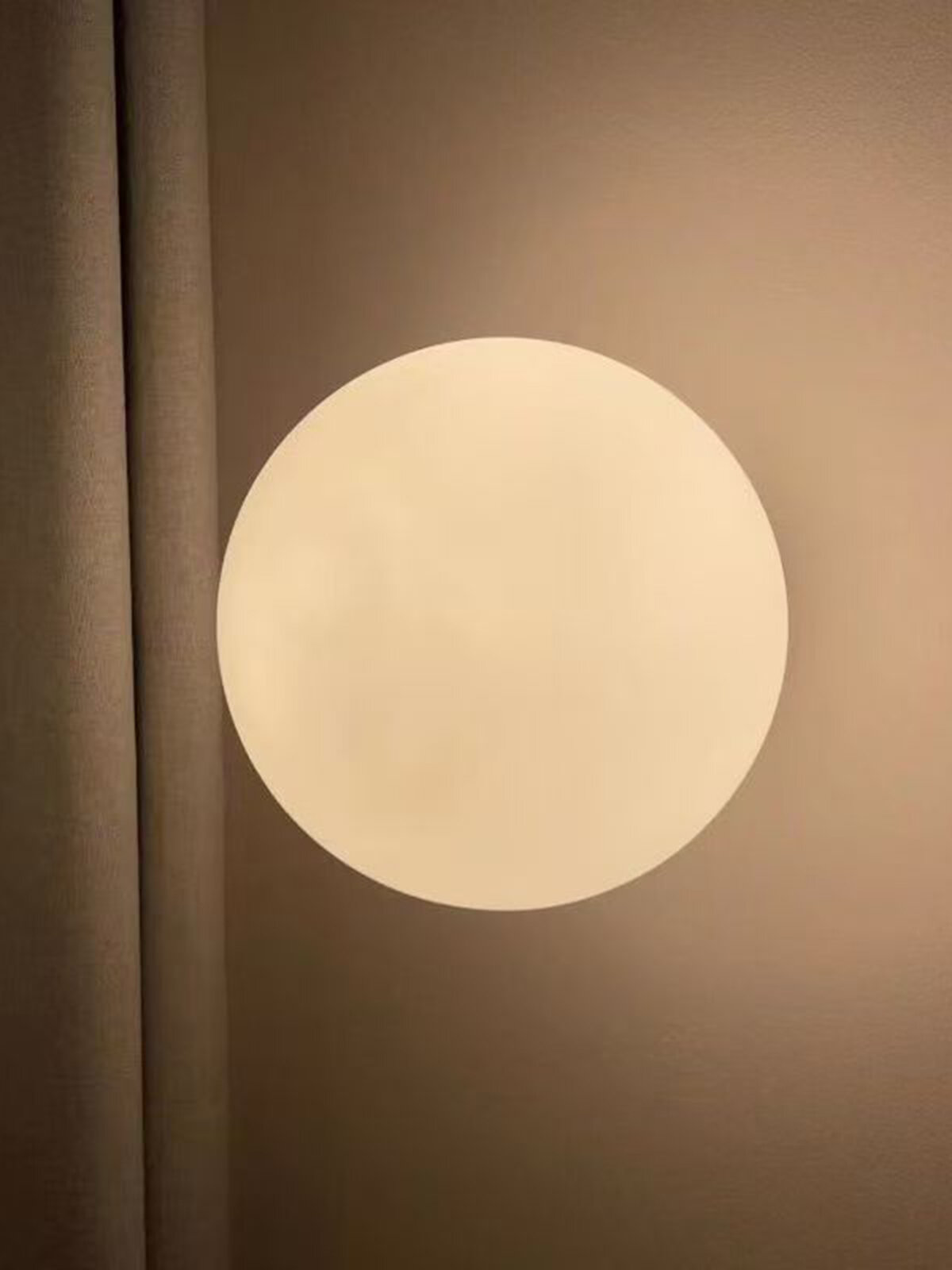 Бра, Материал Из Гладкого Стекла, Диаметр 20см