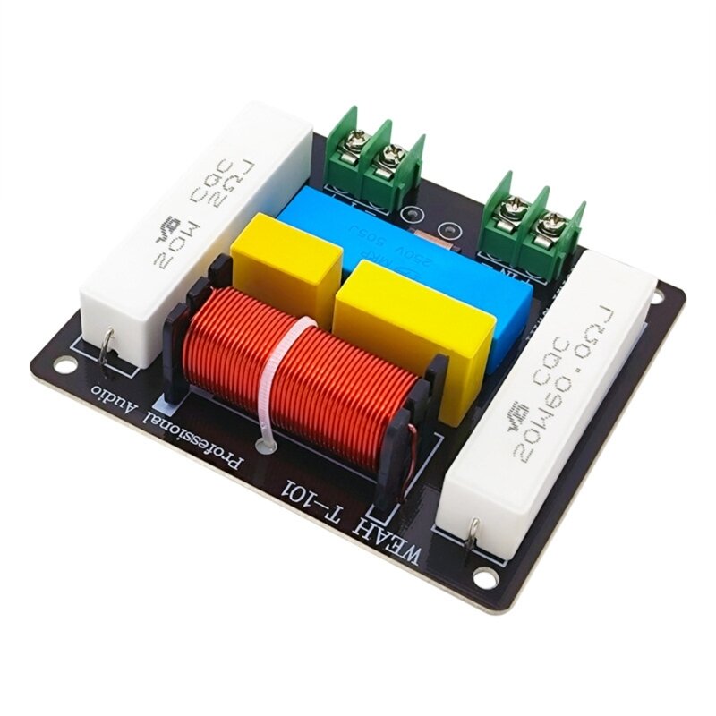 Кроссовер высокой мощности мощностью 300 Вт С Термостойким Электромагнитом И конденсаторами MKP Для повышения уровня шума.