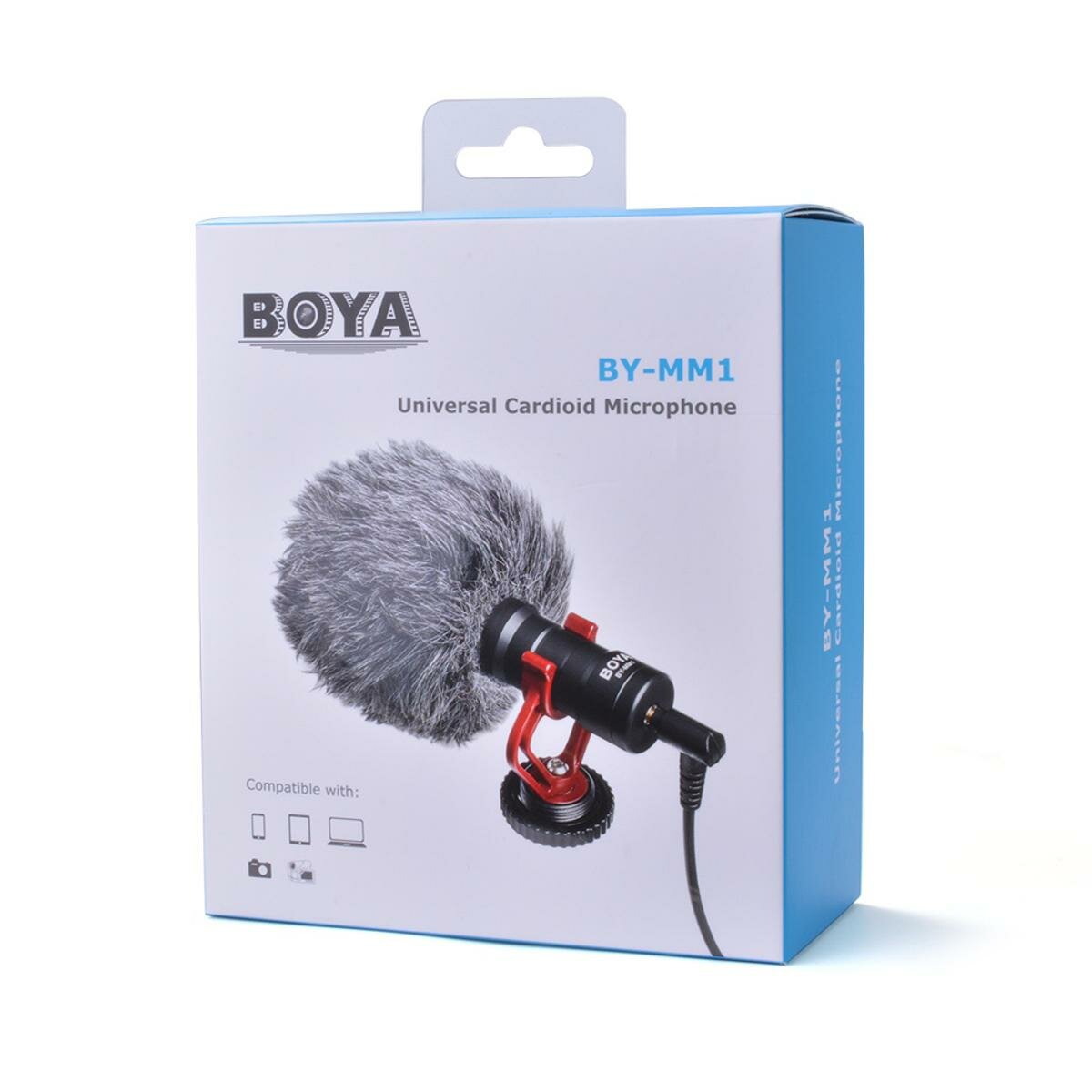 Универсальный компактный направленный микрофон Boya BY-MM1