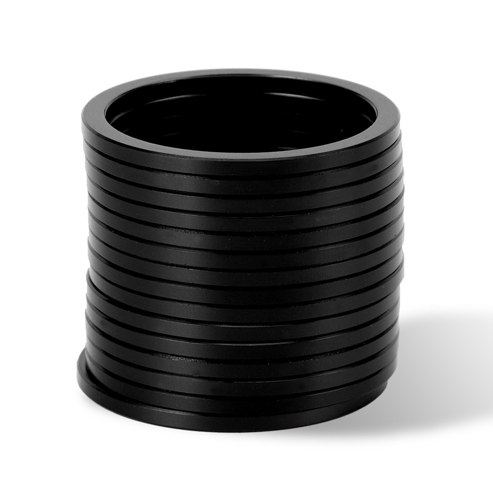 Прокладка каретки каретки из алюминиевого сплава, шайба ступицы маховика велосипеда, прокладка, черный