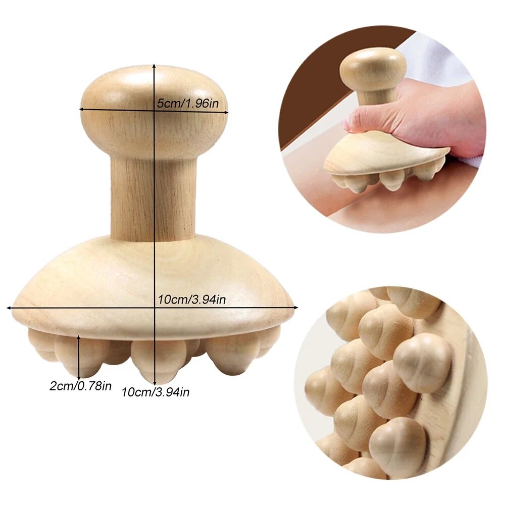 Деревянный массажер MQQWQQ 5