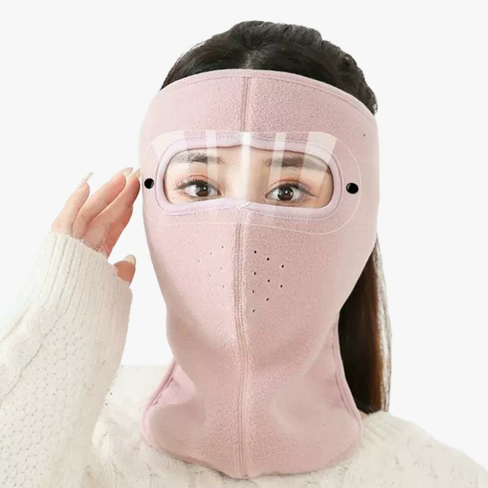 Велосипедная защитная маска с линзами утолщенная для сохранения тепла и защиты от ветра во время занятий зимними видами спорта на открытом воздухе.