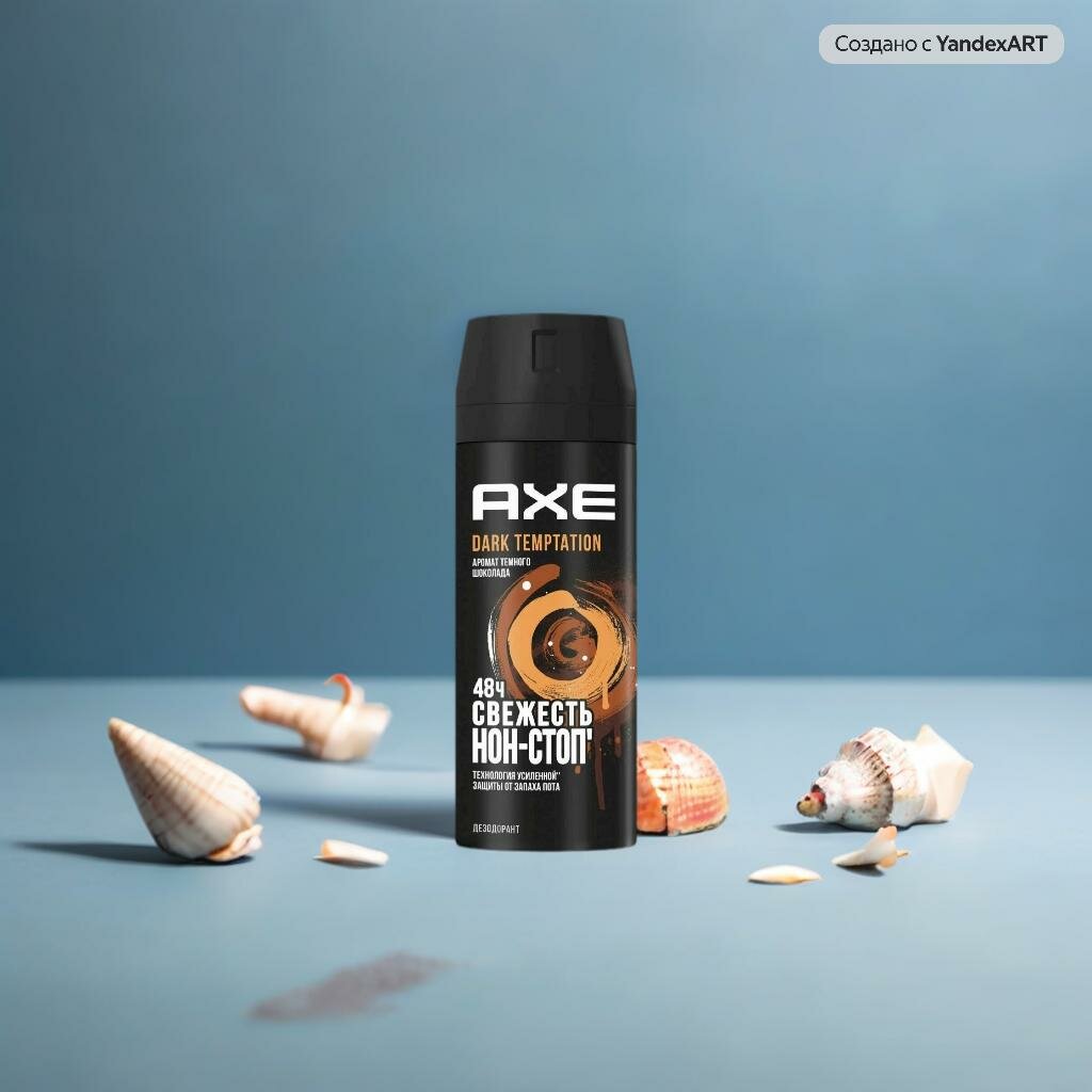 Дезодорант для мужчин АКС Dark Temptation, темный шоколад, 150 мл