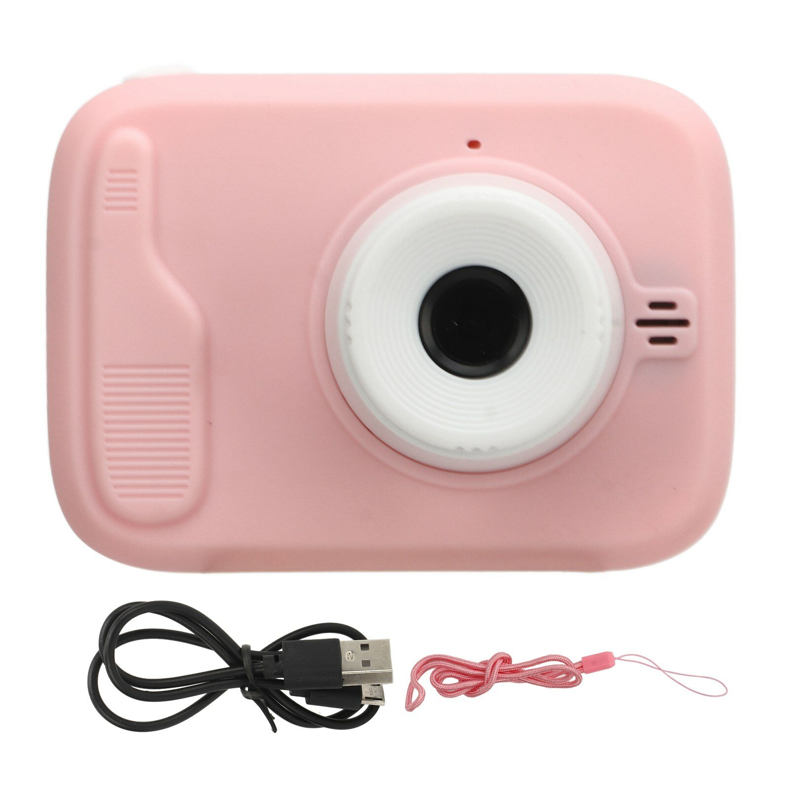 Детская камера 2 -дюймовая 20 -мегапиксельная передняя передняя камера портативная мини -видеокамера Mini Mini Toddler с Flash Light Pink
