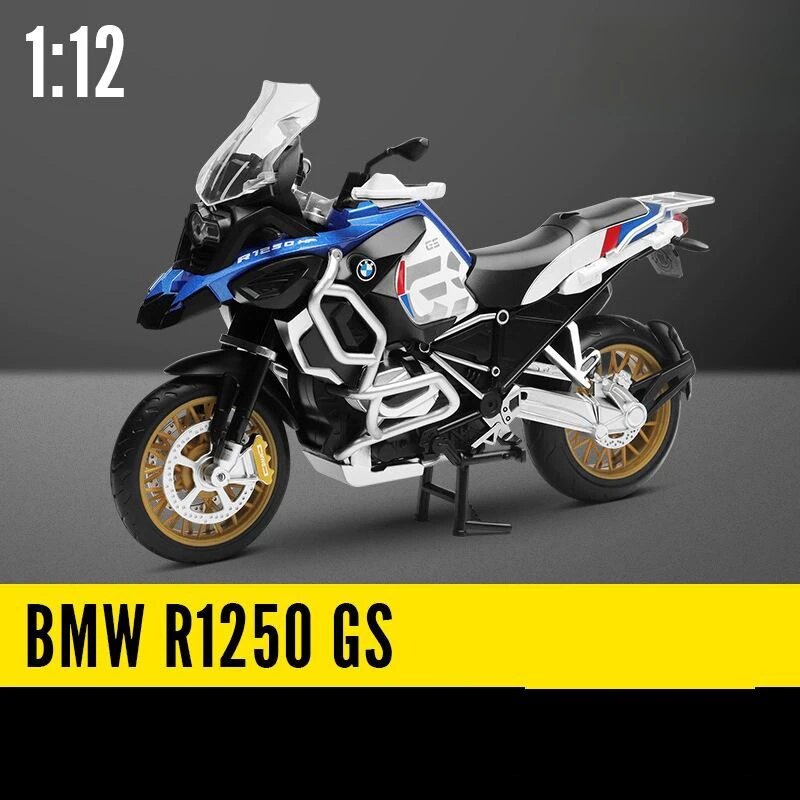 Металлический игрушечный мотоцикл BMW R1250 GS 1:12 BMW R1250 GS
