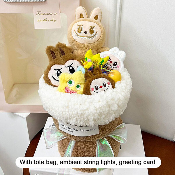 Букет кукол лабубу