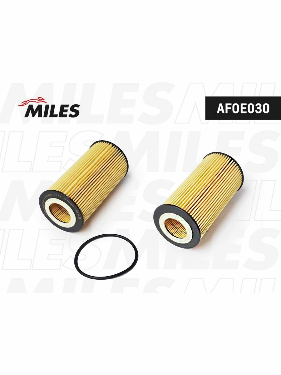 Фильтр масляный MILES AFOE030 для а/м VOLVO V60, FORD Focus / Вольво В60, Форд Фокус