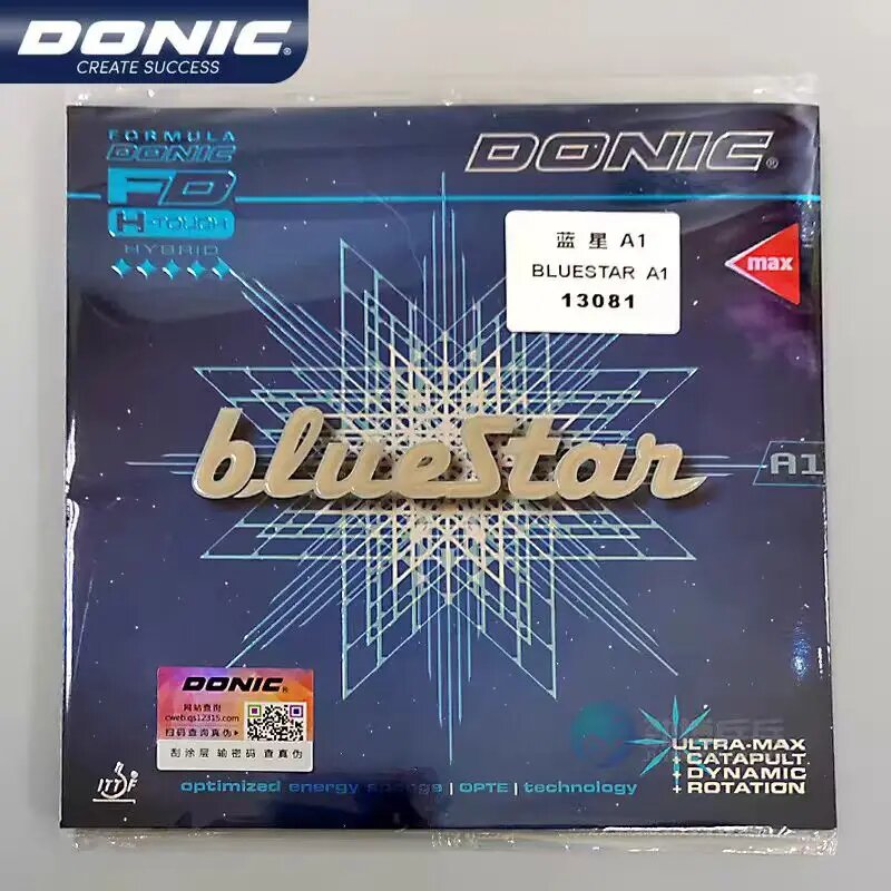 DONIC Blue Star A1 обратный клей для настольного тенниса 13081 A1 red