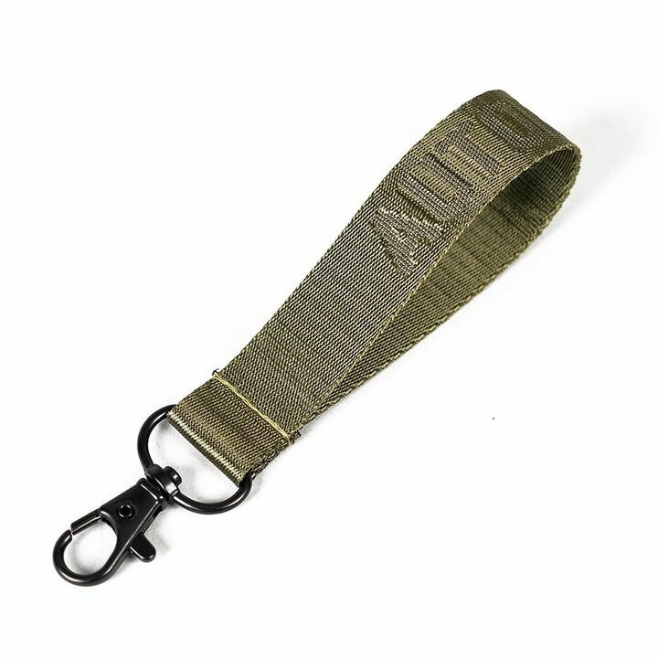 Auto Finesse Ланъярд короткий Luxury Embossed Lanyard V2, цв. оливковый