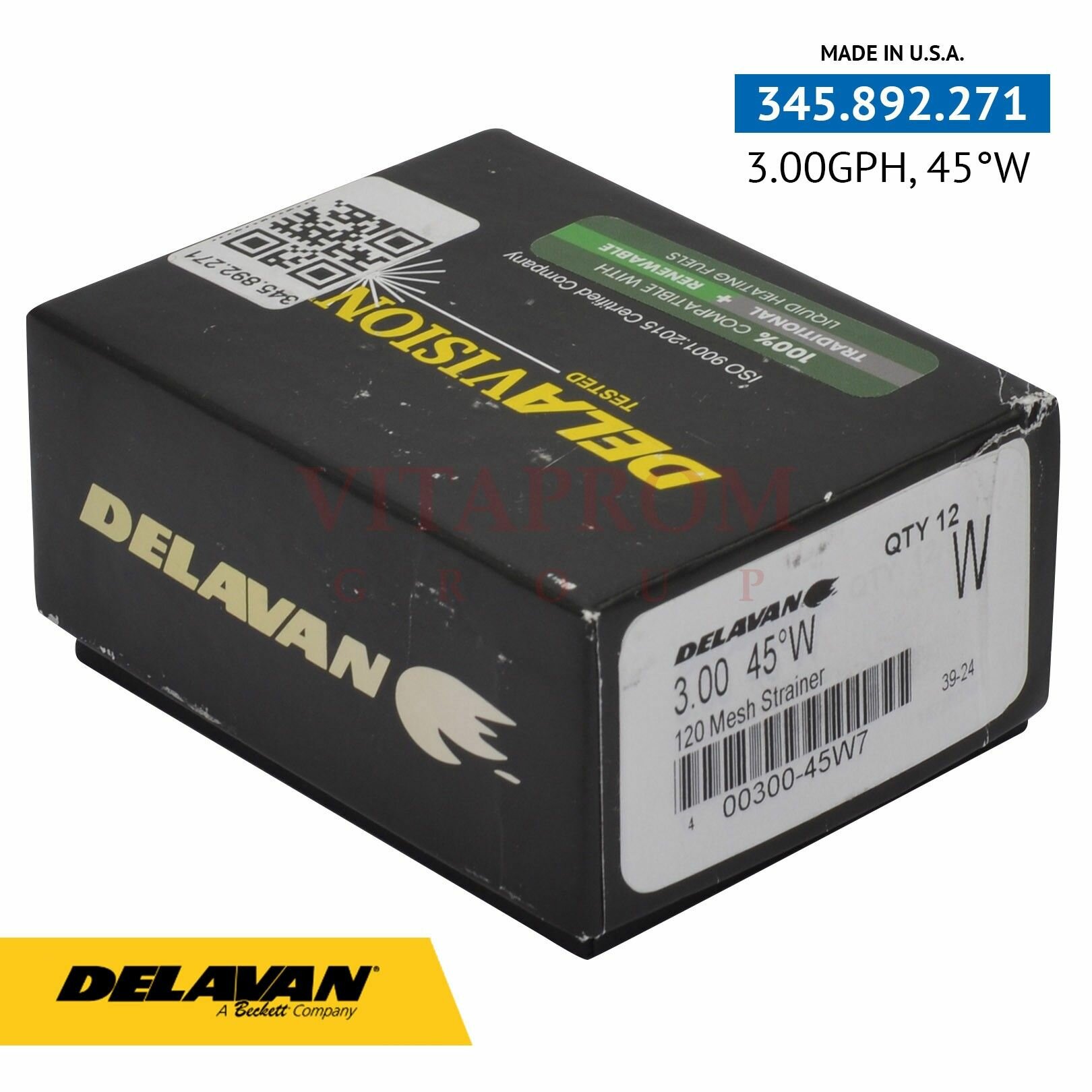 Форсунка Delavan 3.00GPH, 45W — фото 1