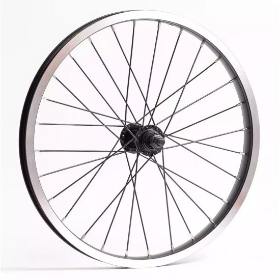 Колесо велосипедное Rush Hour 18" переднее, v-brake, гайки