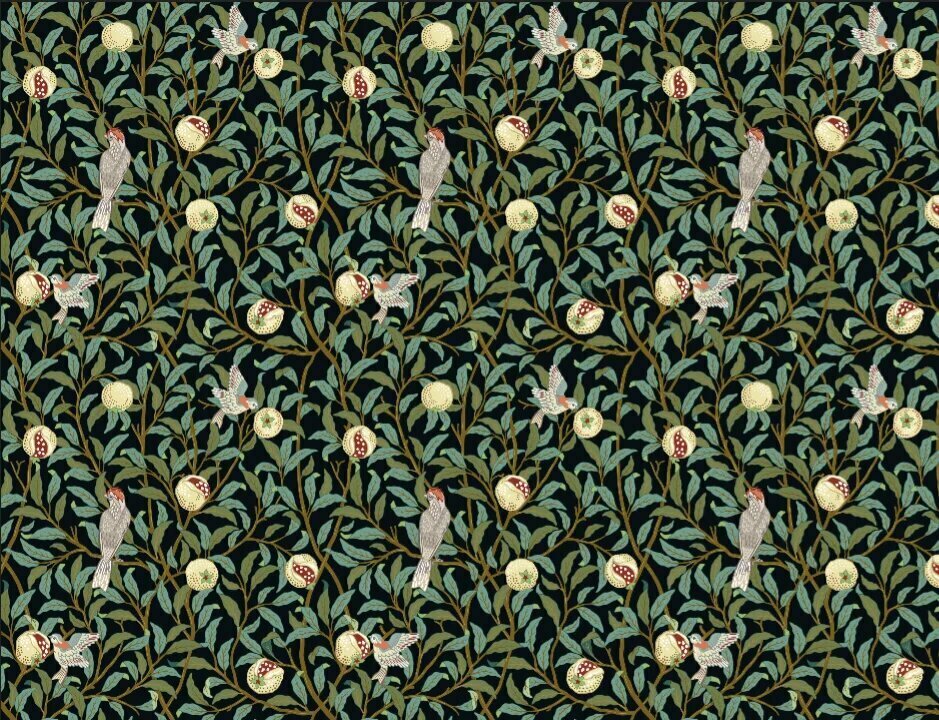 Шелковые обои Beibehang американский ретро цветы птицы 2, Silk cloth material