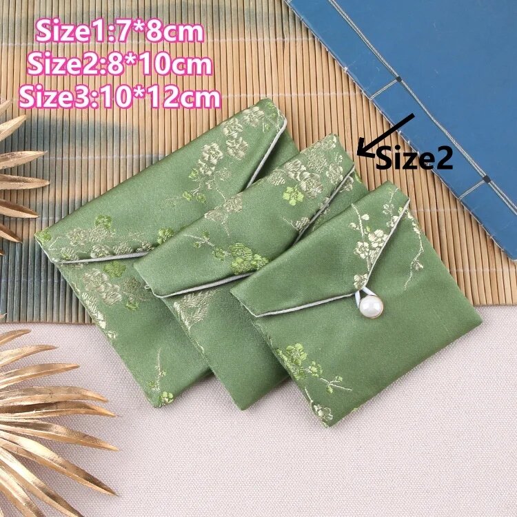 Сумка для хранения украшений из парчи