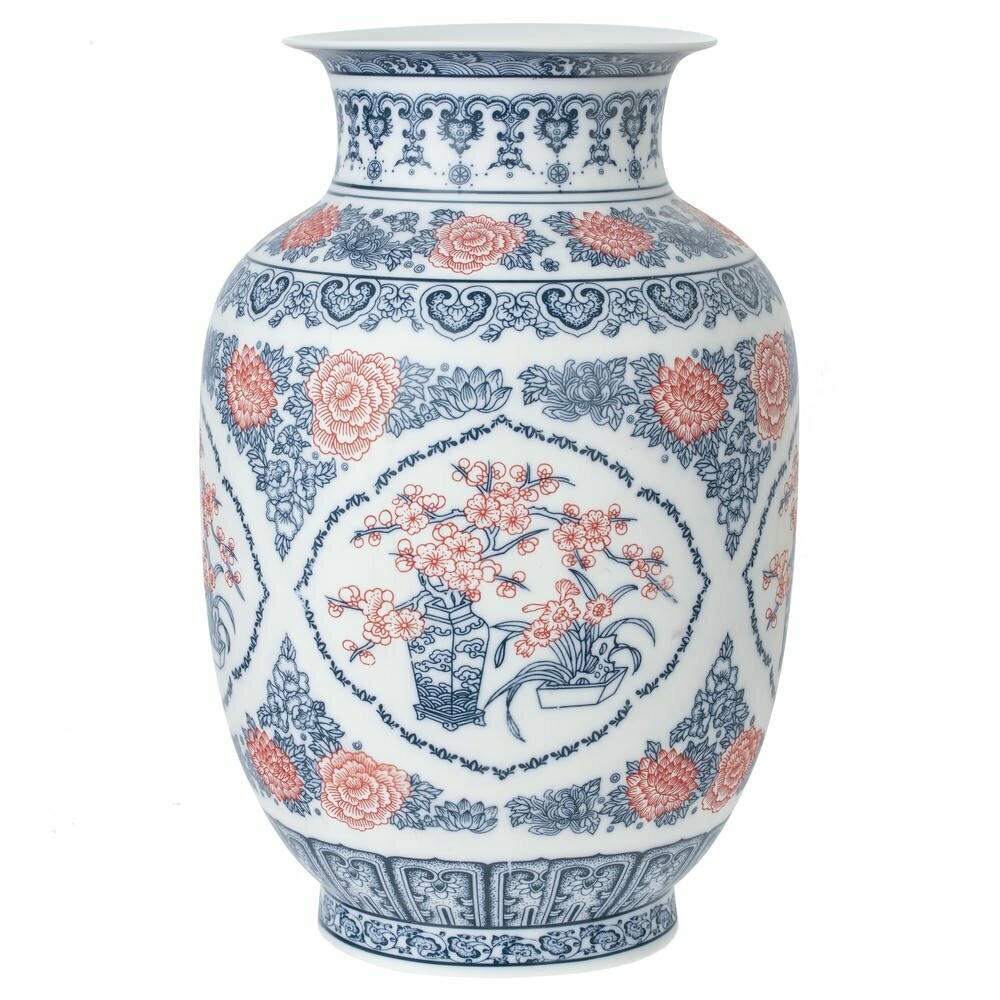 Ваза фарфоровая, 4700 мл, 20х20х31,5 см KSM-820037