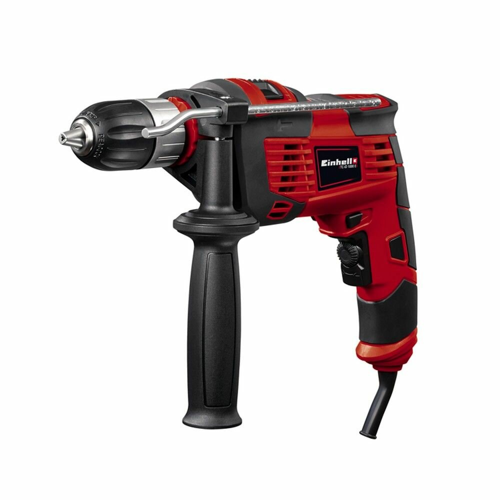 Дрель ударная Einhell TC-ID 1000 E kit для сверления и ударных работ