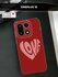Силиконовый чехол на OnePlus 15 / Ван Плас 15 с принтом Love heart 1