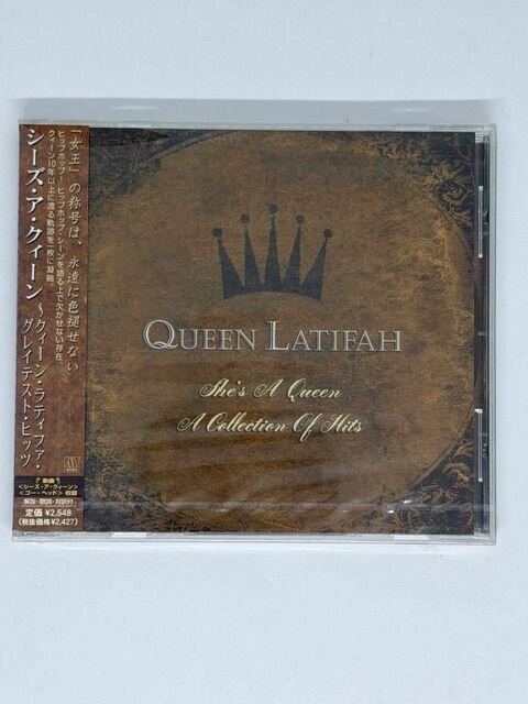 Музыкальный диск Queen Latifah-She's A Queen - A Collection Of Hits (CD, JAPAN) '02 SS NEW OBI PROMO