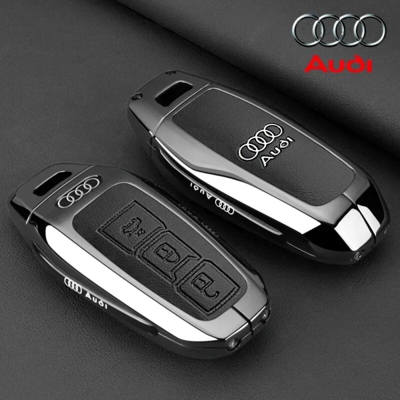 Автомобильный брелок для ключей Audi, gun black