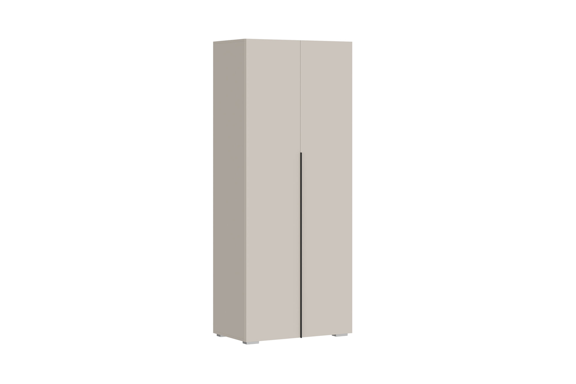Шкаф для одежды Нонтон Айри, 79x46x195 см, 1 штанга и 2 полки, кашемир
