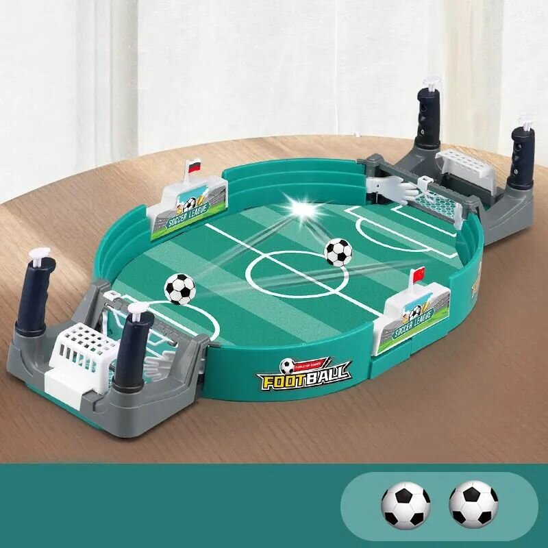 Настольная игра "ZFH1", спортивный футбол, материал АБС, цвет зеленый