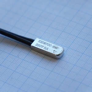 Термопредохранитель универсальный для термопота биметаллический 250V 5A 115 C