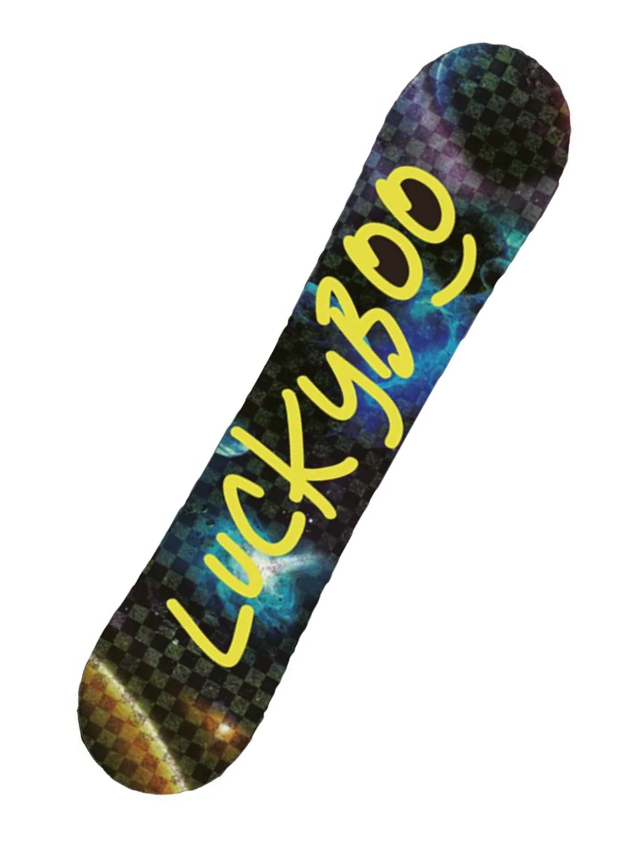Сноуборд LUCKYBOO NEWCOMER Space, 90 см, детский, низкая жесткость