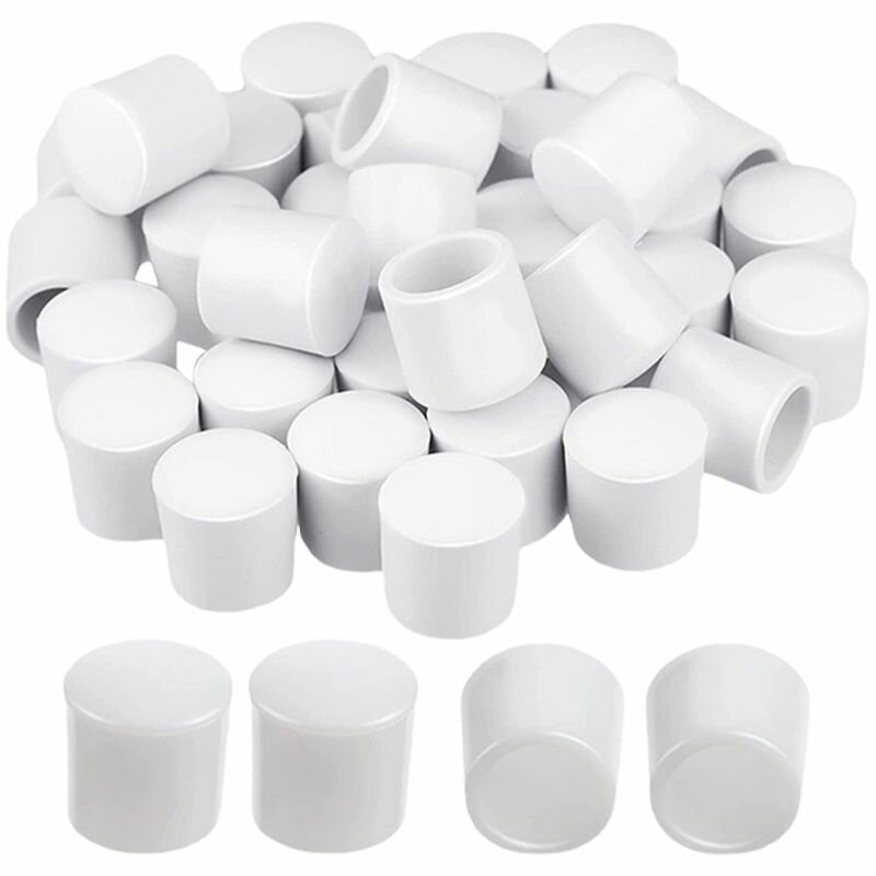Детали пружинного упора двери из нового материала, белый колпачок для двери-упаковка 40 штук