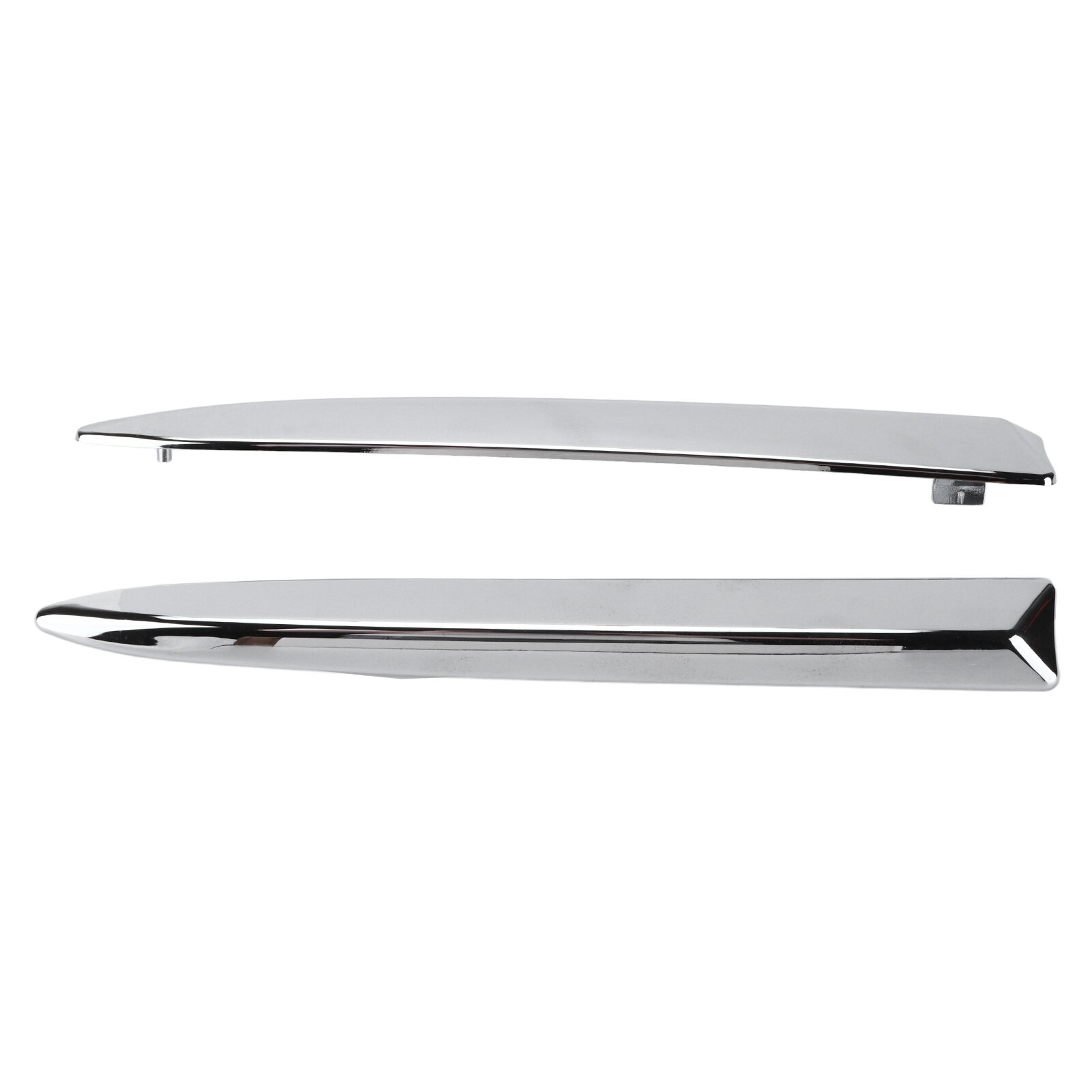 Передний бампер автомобиль верхний формовочный хромированный отделка 735455041 Замена для Fiat 500 2007–2015