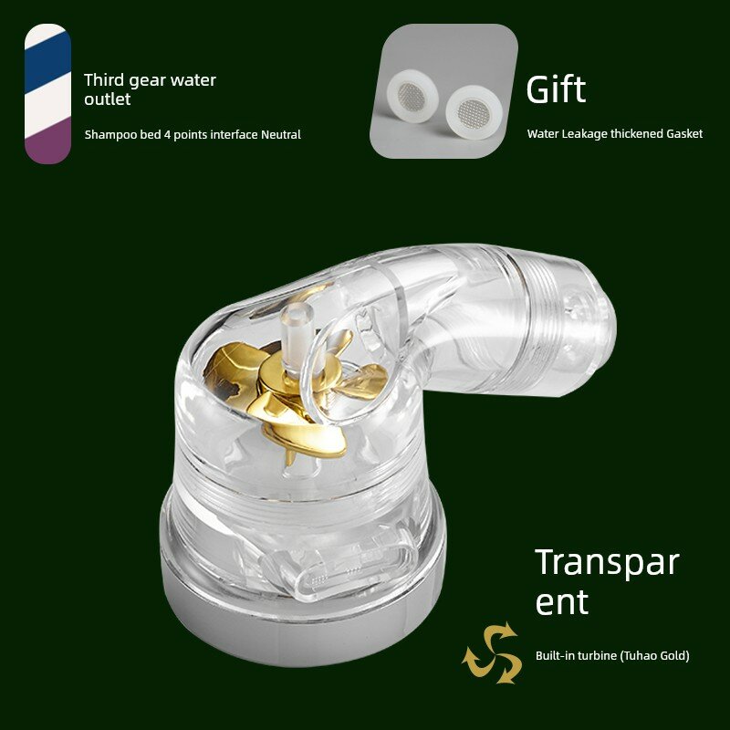 Душевая лейка для парикмахерских, барбершопов и салонов красоты, турбонаддувная мини-насадка, детская душевая лейка,