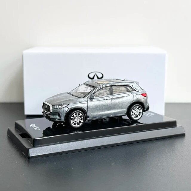 1:64 INFINITI QX50 SUV литой автомобиль и игрушечные машинки модель автомобиля миниатюрная масштабная модель автомобиля для детей