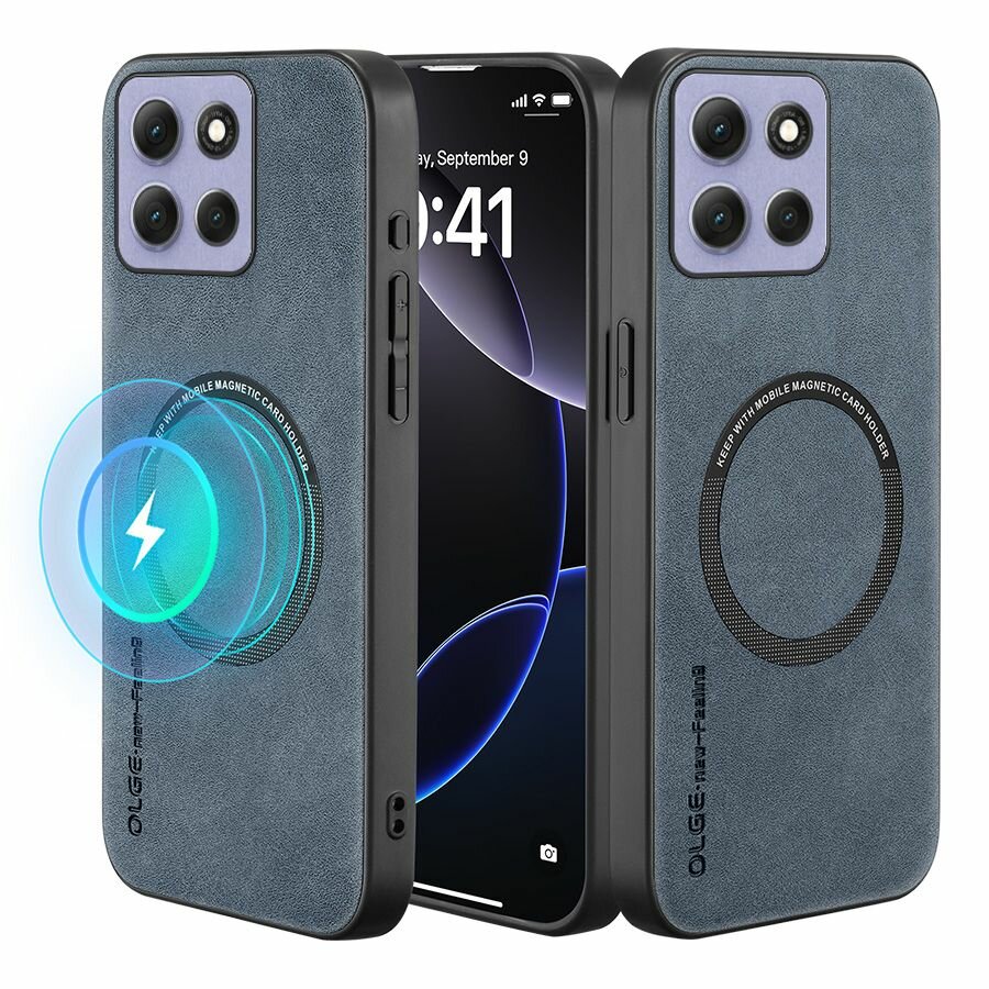 Чехол-Case MagSafe чехол для Motorola Смартфон Moto G86 Нескользящий и удобный