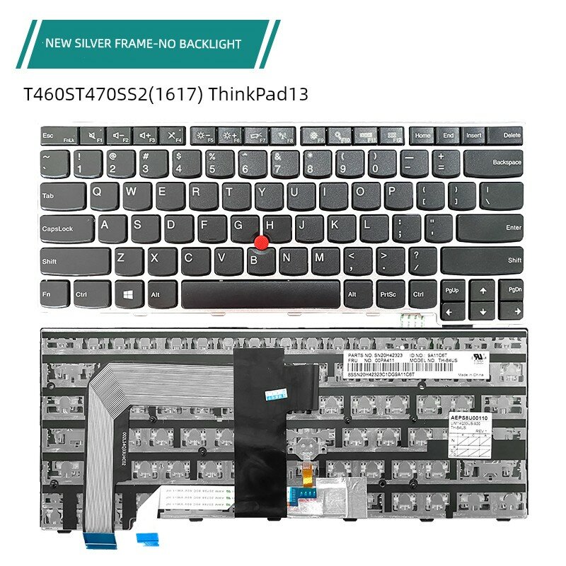 Подходит для клавиатуры ноутбука Lenovo Thinkpad 13 T460S T470S S2 2-го поколения TP00081A/B/S Совершенно новая