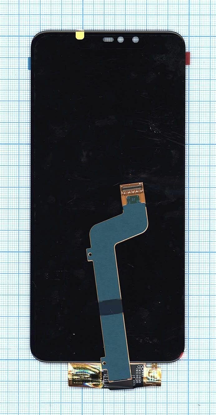 Дисплей (матрица + тачскрин) для Xiaomi Redmi Note 6 Pro черный