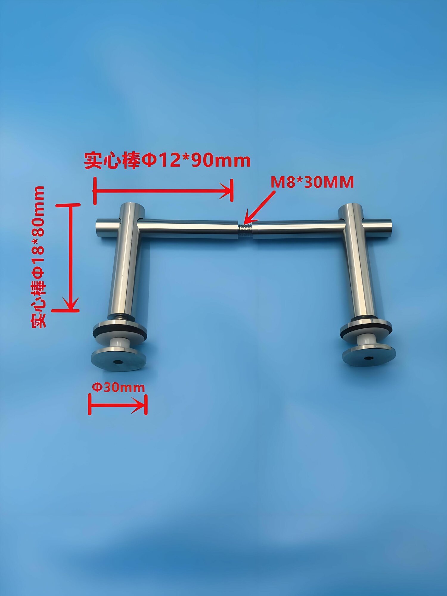 Запчасти для лестниц из нержавеющей стали: стойки, поручни, крепления для стекла, соединительные элементы, комплектующие для ограждений